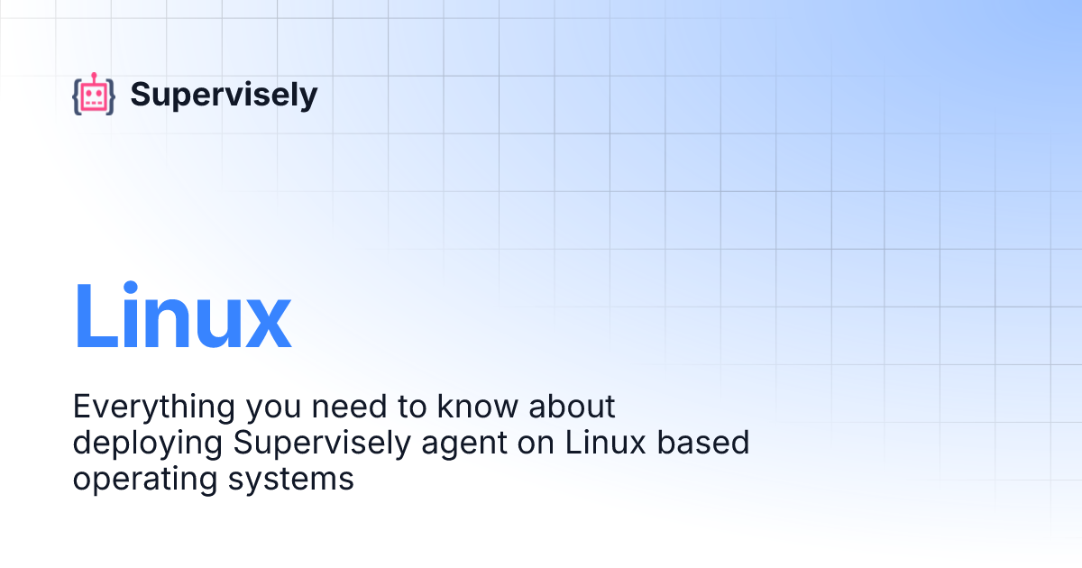 Linux | Supervisely